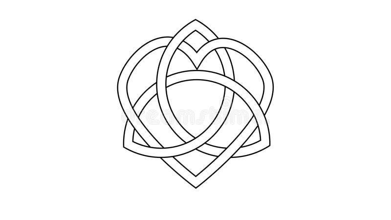 Celtic Heart Border Stock Illustrations – 303 Celtic Heart Border Stock ...