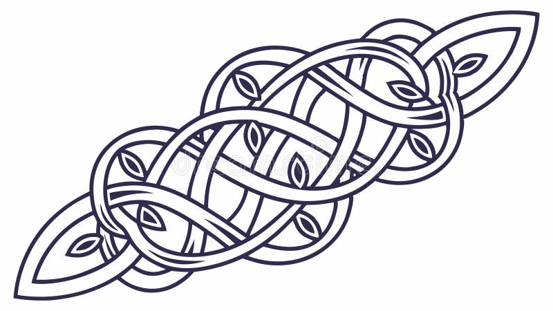 Celtic Knot Intricate Weave Vector. Traditional Pattern, Vector Design ...