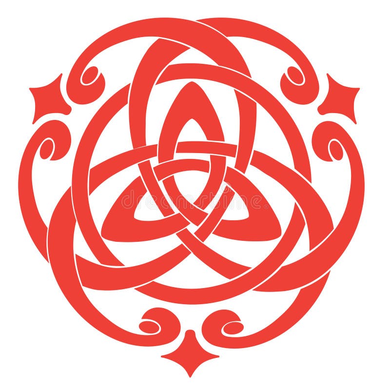 Celtic Knot Motif stock vector. Illustration of celtic - 9225994