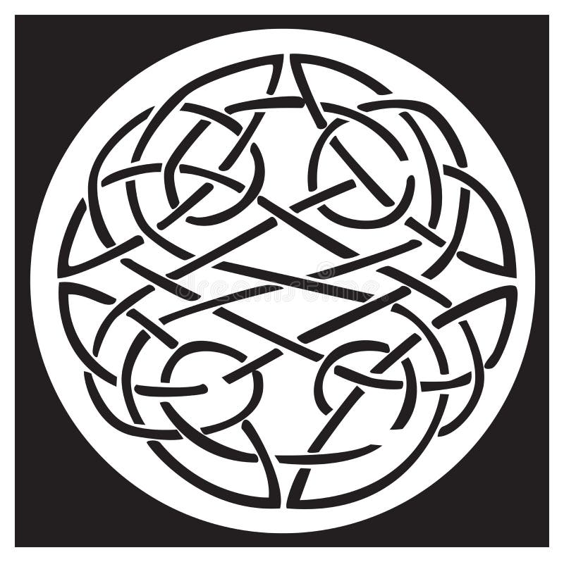 Celtic Knot Circle Designs