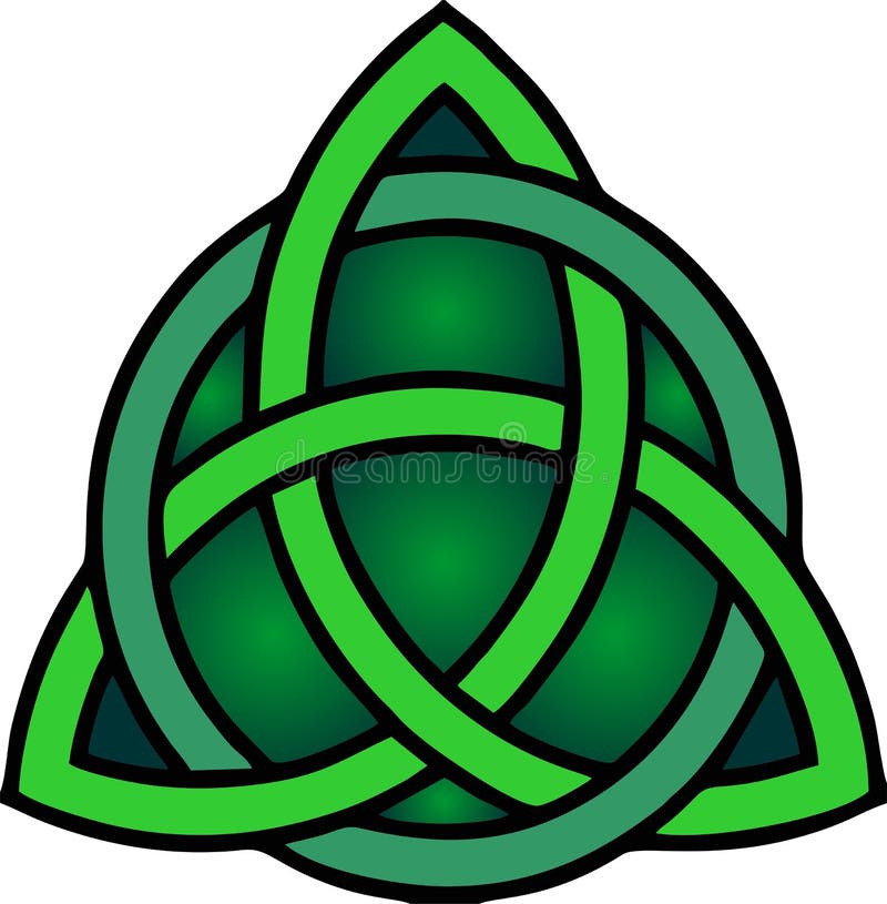 Celtic Green Knots, Braids and Patterns - Stock Illustration - Illustration of black, british ...