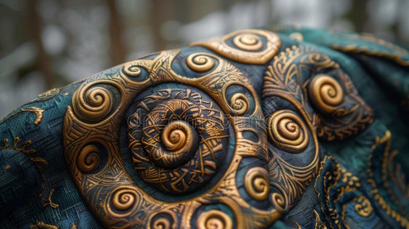 Celtic Knotwork Fabric, Beautiful Celtic Knotwork Patterns Decorate ...