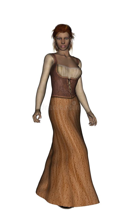 Celtic Lass stock illustration. Illustration of computer - 3791317