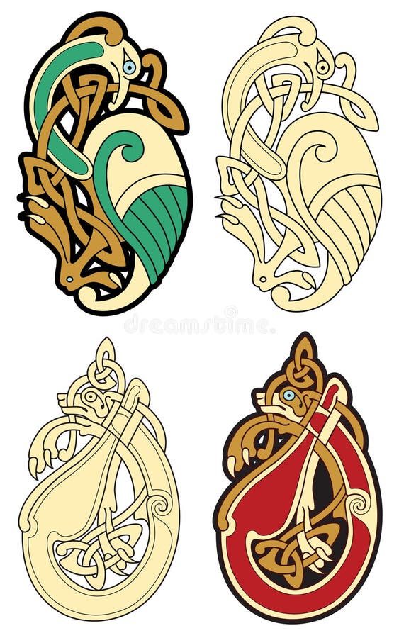 Celtic motifs stock vector. Illustration of exquisite - 13903510