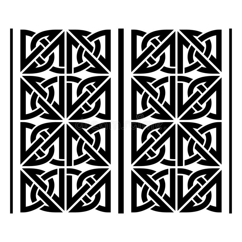 Celtic Symbol of Line Art Logo Stock Vector - Illustration of ireland ...