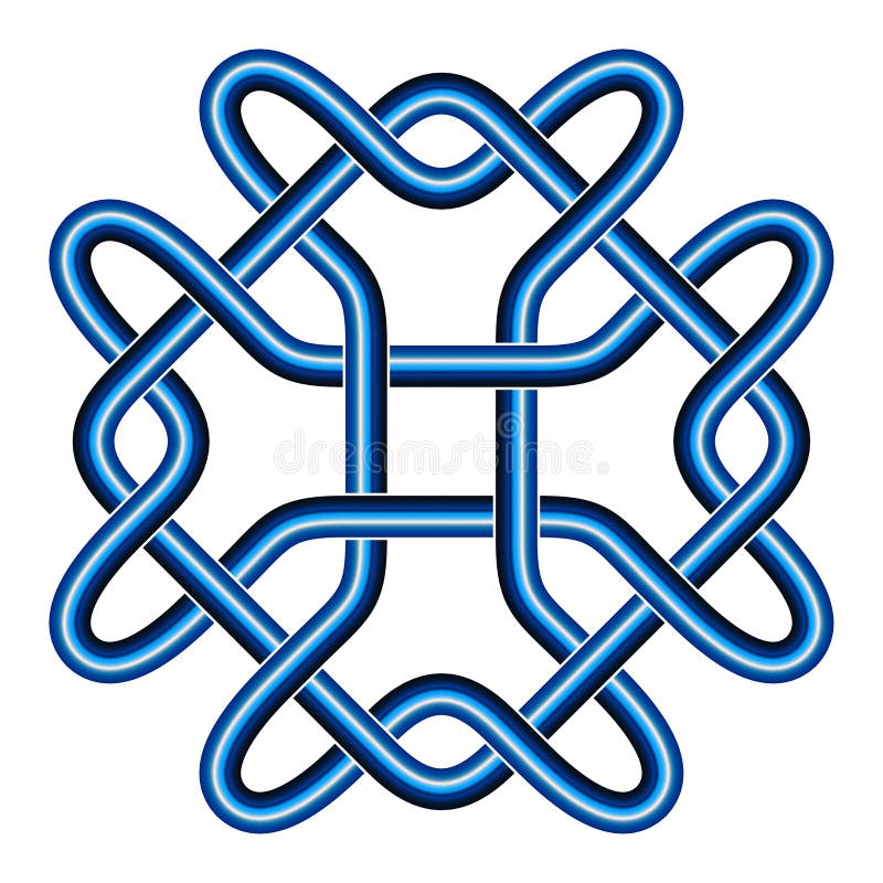 Celtic Pattern Vector Ancient Pagan Scandinavian Sacred Knotwork Symbol ...