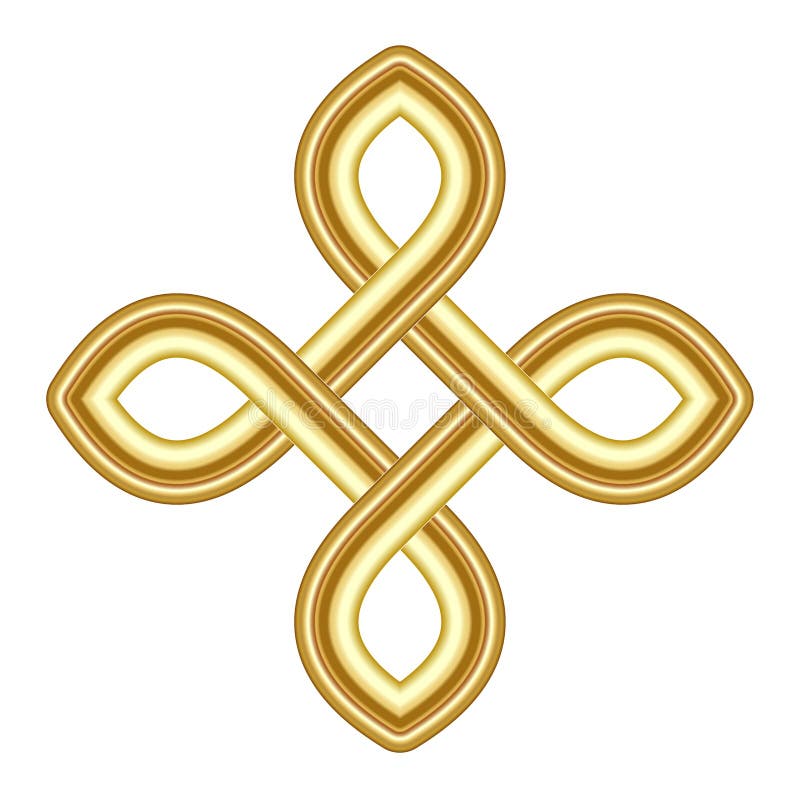 Celtic Pattern Vector Ancient Pagan Scandinavian Sacred Knotwork Symbol ...