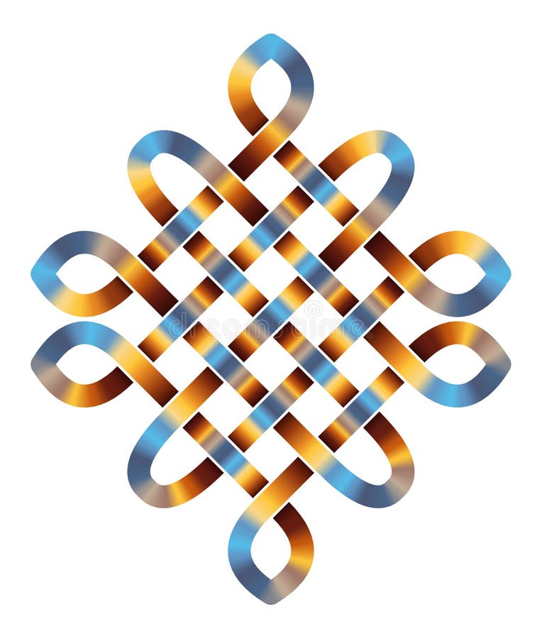 Celtic Pattern Vector Ancient Pagan Scandinavian Sacred Knotwork Symbol ...