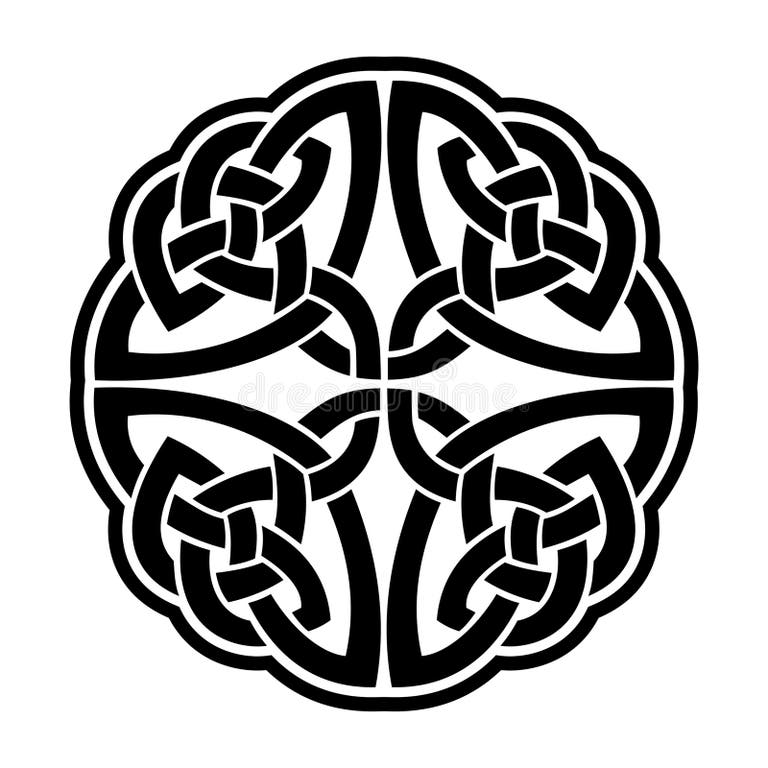 Celtic Runes Symbol Vector Illustration Stock Illustration ...