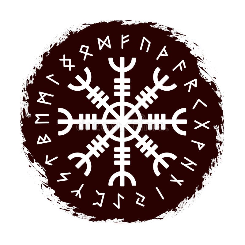 Celtic Runes Symbol Vector Illustration Stock Illustration ...