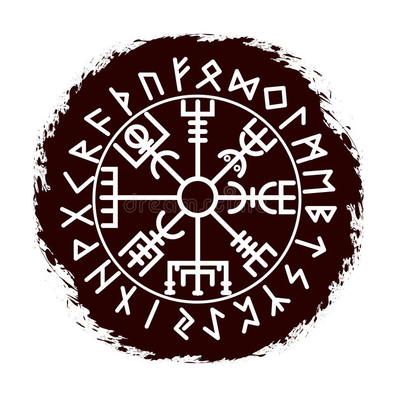 Celtic Runes Symbol Vector Illustration Stock Illustration ...