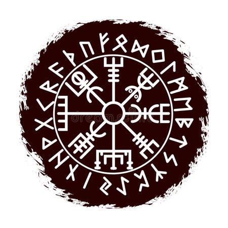 Celtic Runes Symbol Vector Illustration Stock Illustration ...