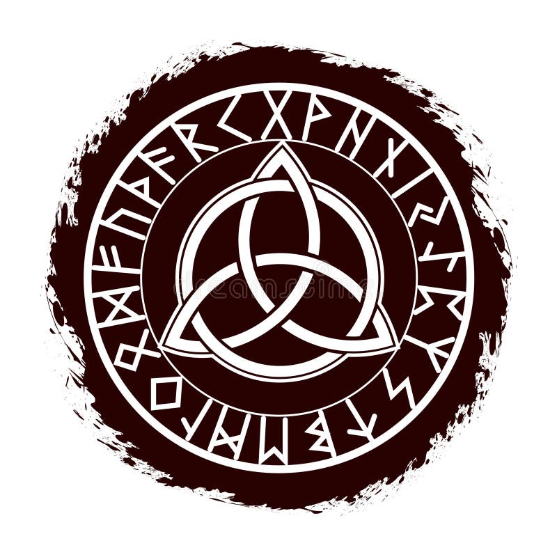 Celtic Runes Symbol Vector Illustration Stock Illustration ...