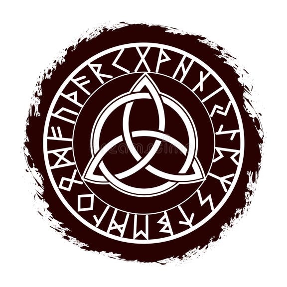 Celtic Runes Symbol Vector Illustration Stock Illustration ...