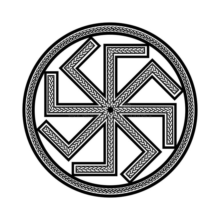 Celtic Runes Symbol Vector Illustration Stock Illustration ...