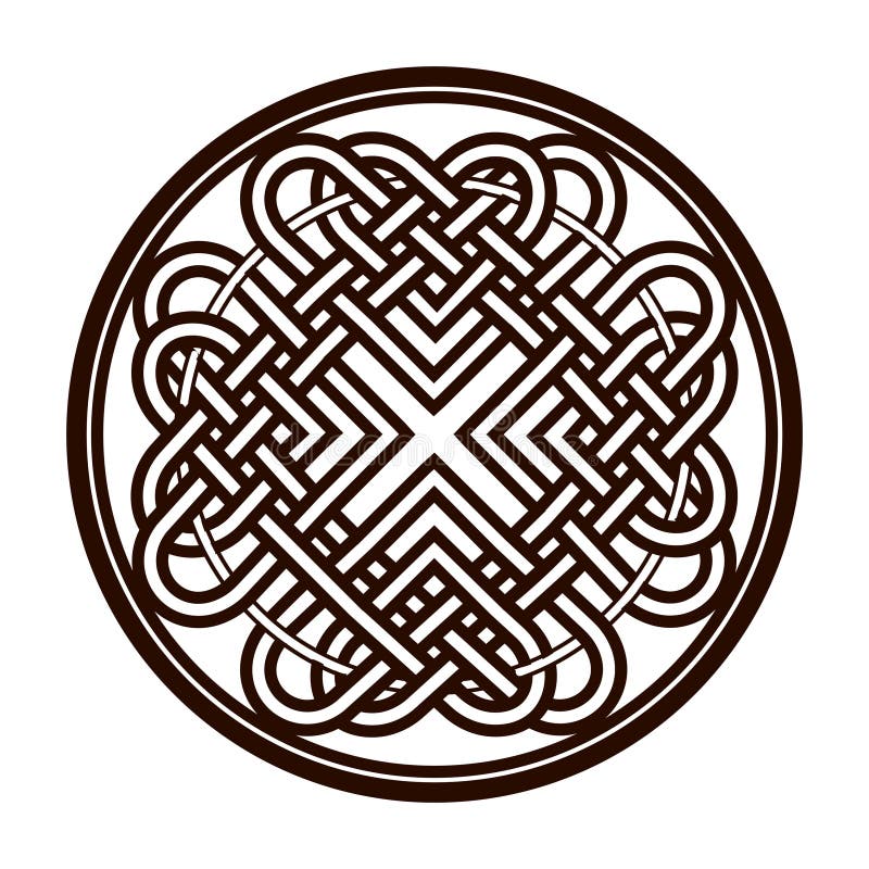 Celtic Runes Symbol Vector Illustration Stock Illustration ...