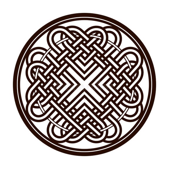 Celtic Runes Symbol Vector Illustration Stock Illustration ...