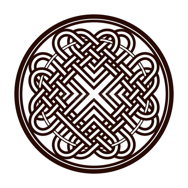 Celtic Runes Symbol Vector Illustration Stock Illustration ...