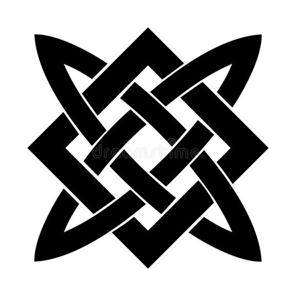 Celtic Runes Symbol Vector Illustration Stock Illustration ...