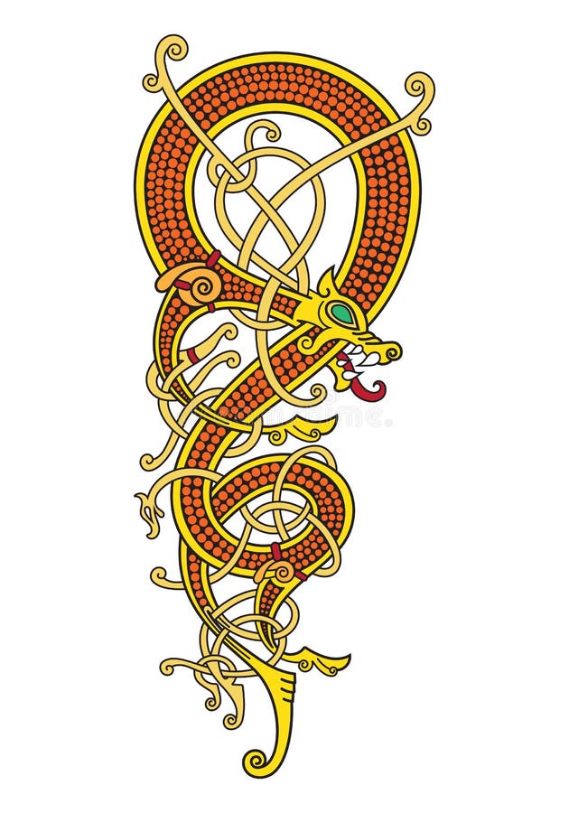 Celtic Dragon Stock Illustrations – 1,970 Celtic Dragon Stock ...