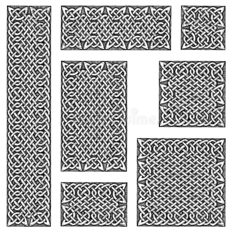 Celtic seamless pattern stock vector. Illustration of ancient - 90691063