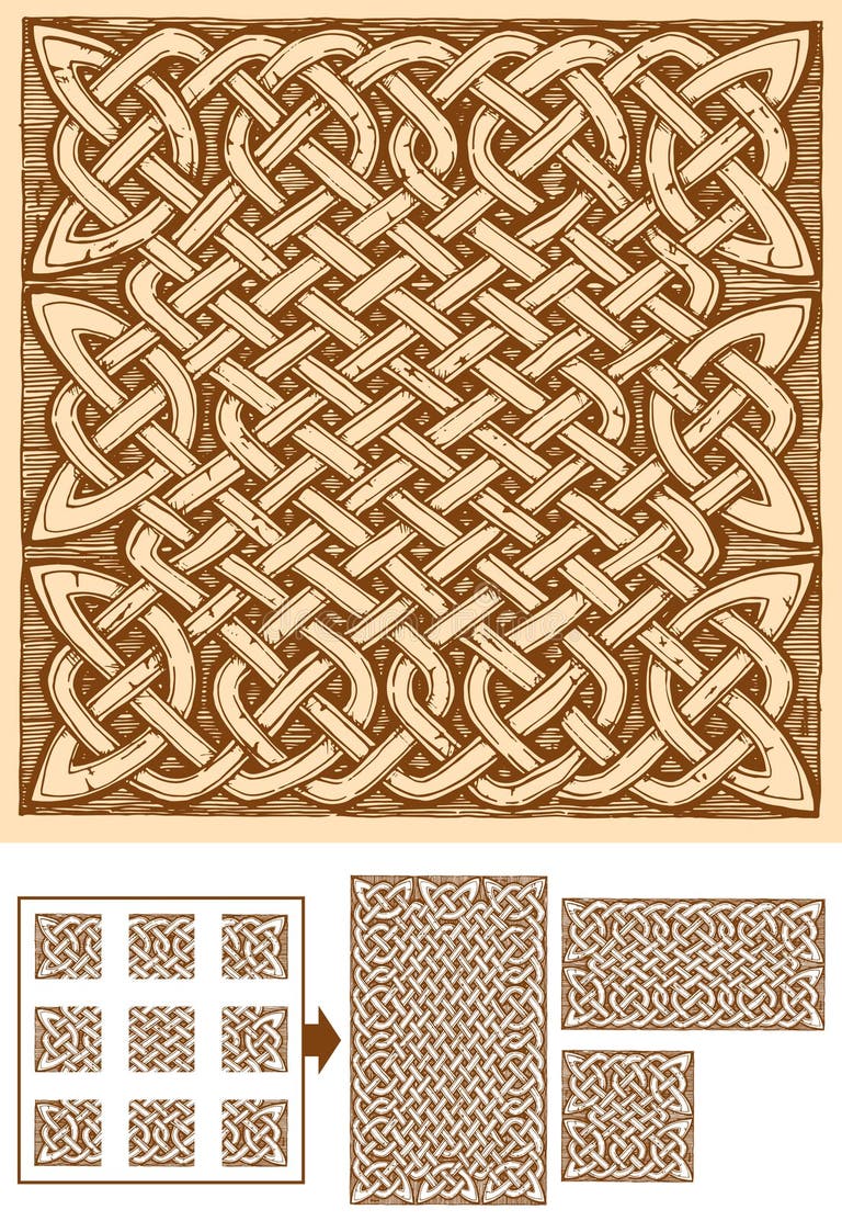 Celtic Pattern Stock Illustrations – 78,987 Celtic Pattern Stock ...