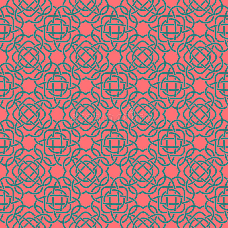 Celtic Seamless Pattern in Medieval Style. White Tangle on Black Stock ... Celtic Seamless Pattern in Medieval Style. White Tangle on Black Stock ...