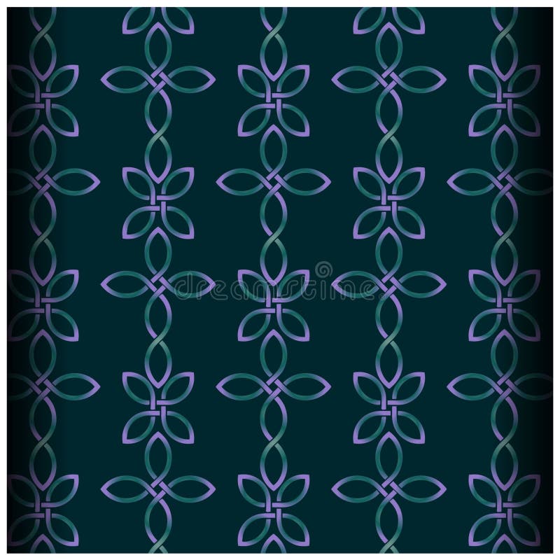 Celtic Seamless Trendy Pattern Stock Vector - Illustration of repeat ...