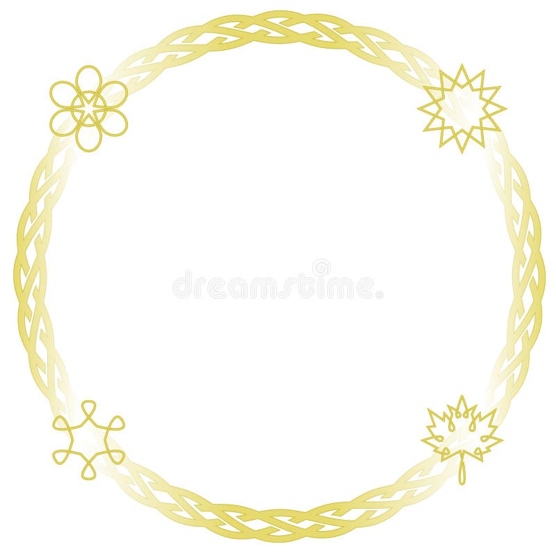 Celtic season frame stock vector. Illustration of border - 6241032