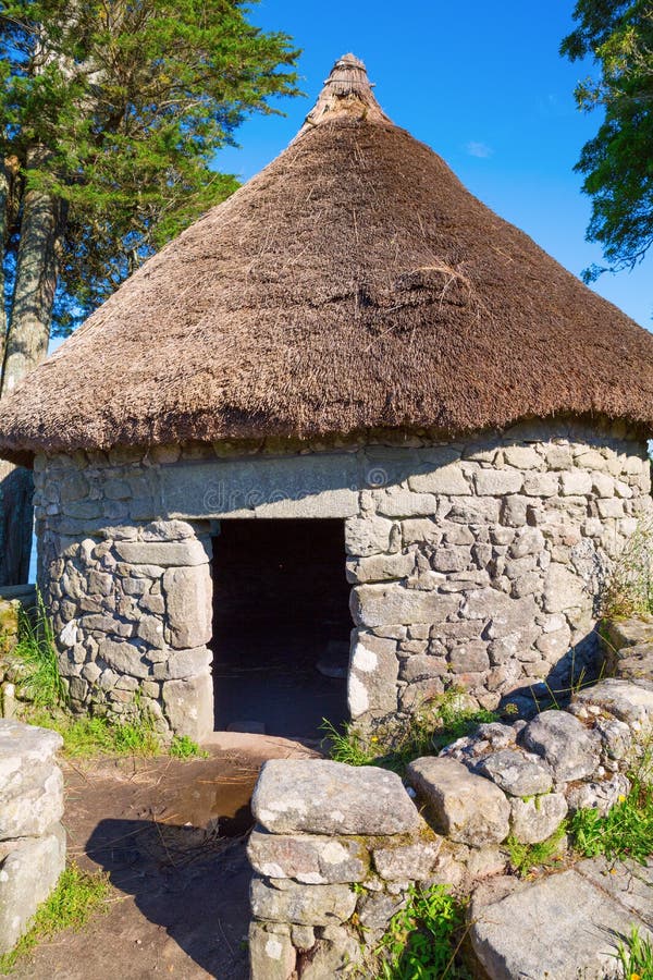 Celtic fort stock image. Image of shack, town, ruins - 25843979