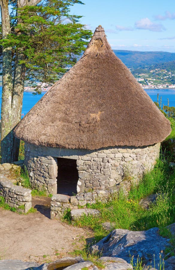 Celtic fort stock image. Image of shack, town, ruins - 25843979