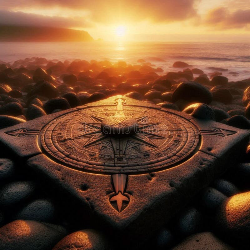 The Celtic Solar Stone Circles, AI Generated Image Stock Photo - Image ...