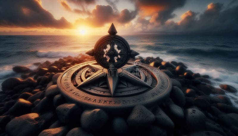 The Celtic Solar Stone Circles, AI Generated Image Stock Photo - Image ...