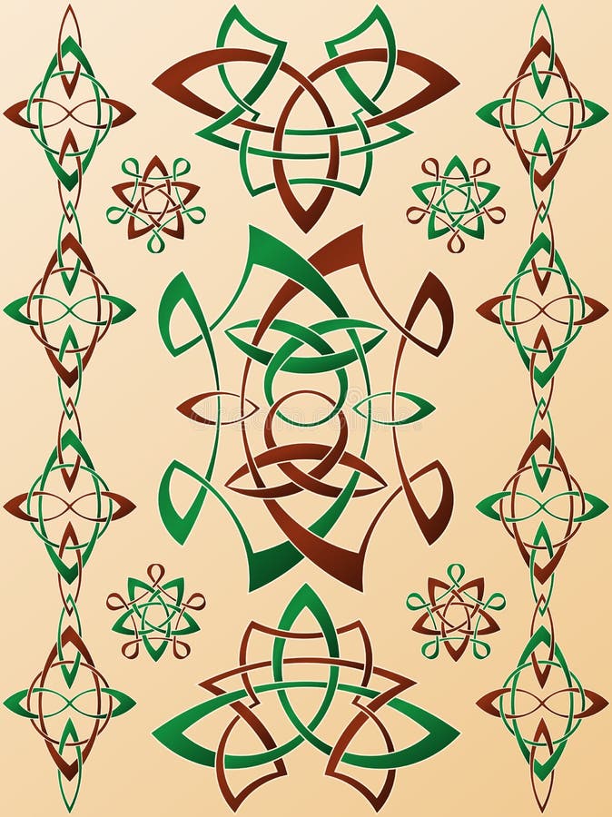 Celtic Style Ornament stock vector. Illustration of outline - 27873015