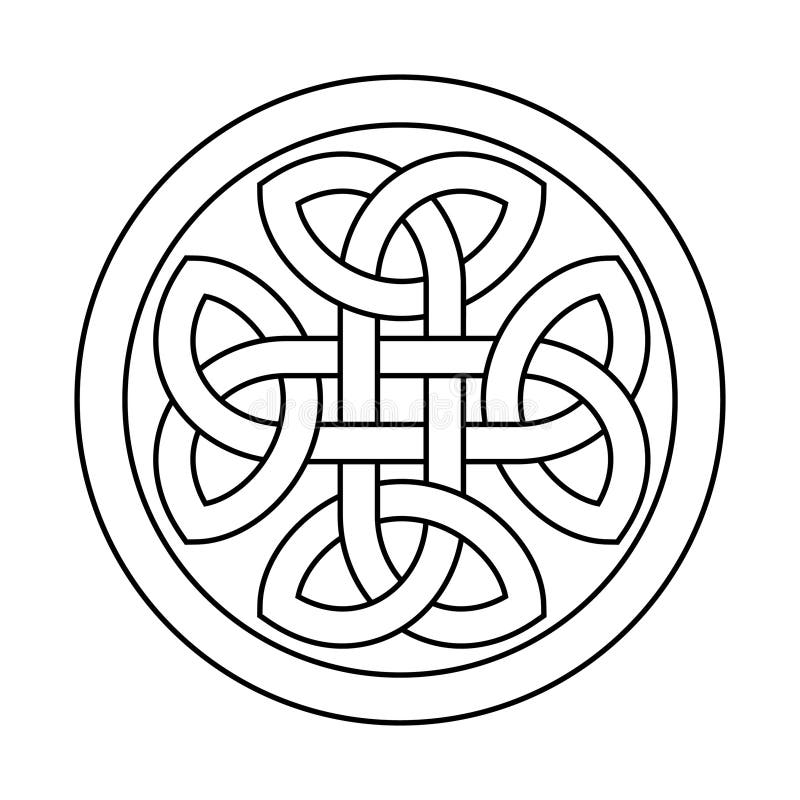 Celtic Style Vector Element. Irish Decorative Elements. Stock Vector ...