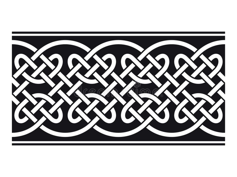 Celtic Symbol of Line Art Logo Stock Vector - Illustration of ireland ...