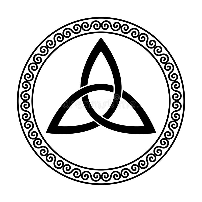 Double Celtic Spiral Stock Illustrations – 50 Double Celtic Spiral ...