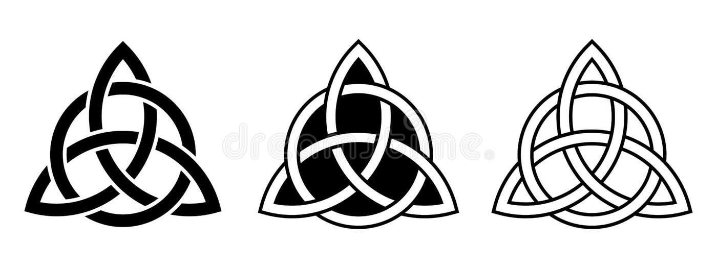 Celtic Trinity Knot Stock Illustrations – 2,460 Celtic Trinity Knot ...