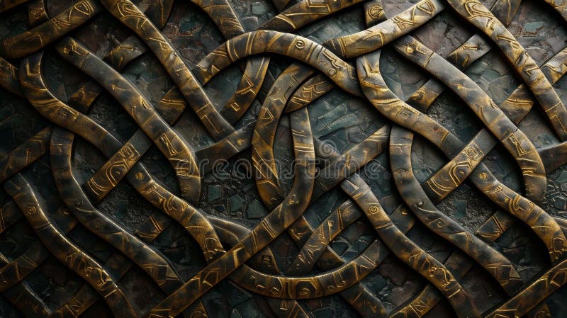 Celtic Wall Patterns, Beautiful Celtic Patterns on Walls, Creating an ...