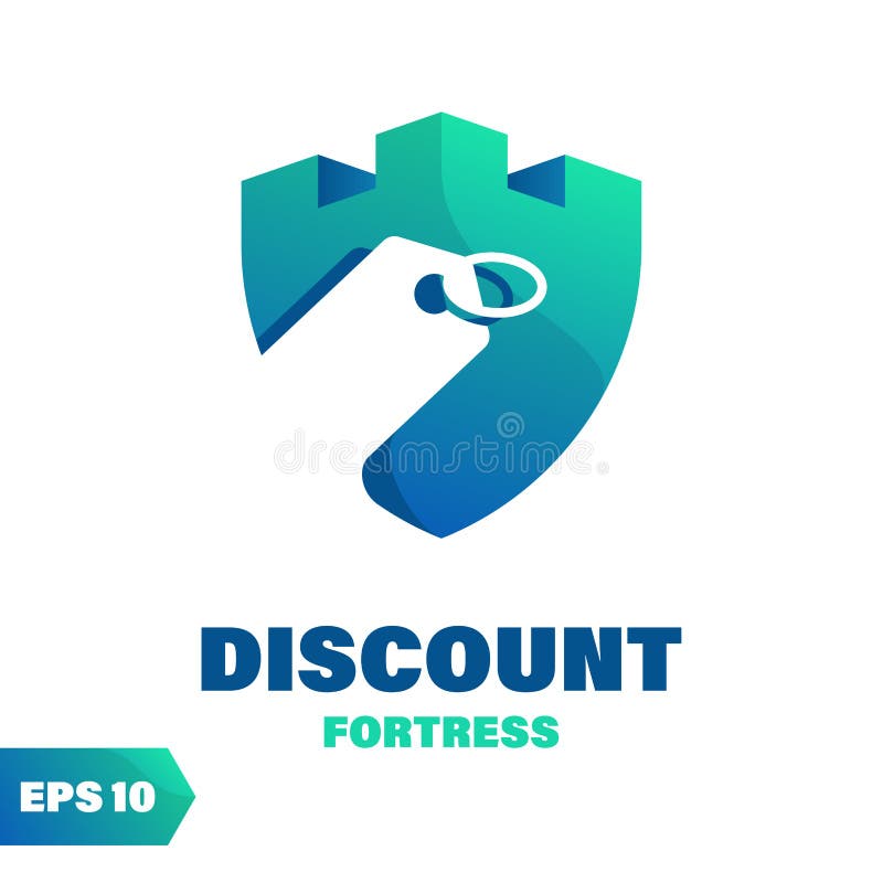 Dual Mining Shield and Stronghold Negative Space Discount. Stock ...