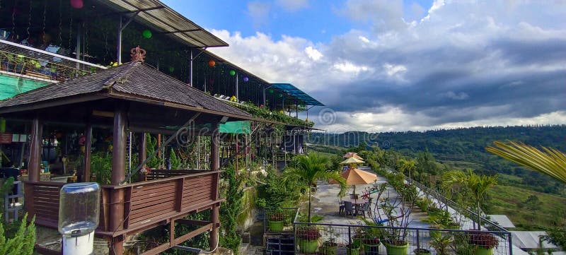 Cemara Terrace Cafe & Resto Stock Image - Image of cemara, resto: 261835511