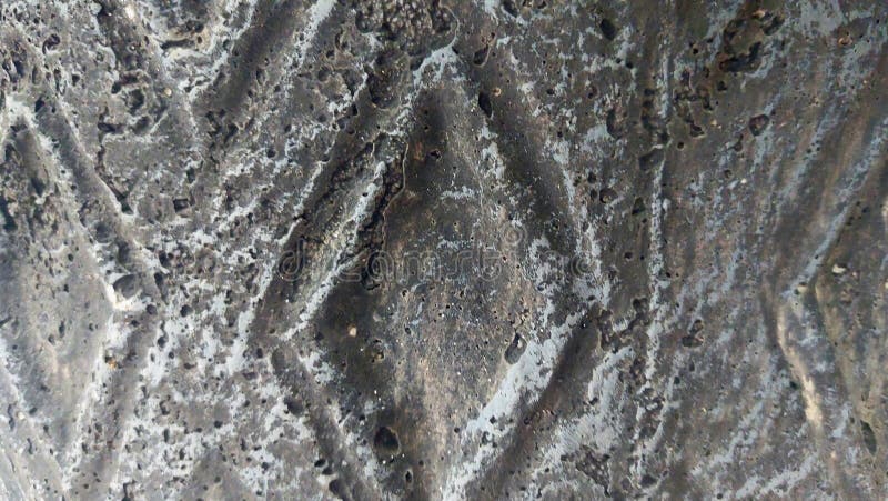 Cemen Bucket with Dotes Mark Stock Photo - Image of formation, asphalt ...