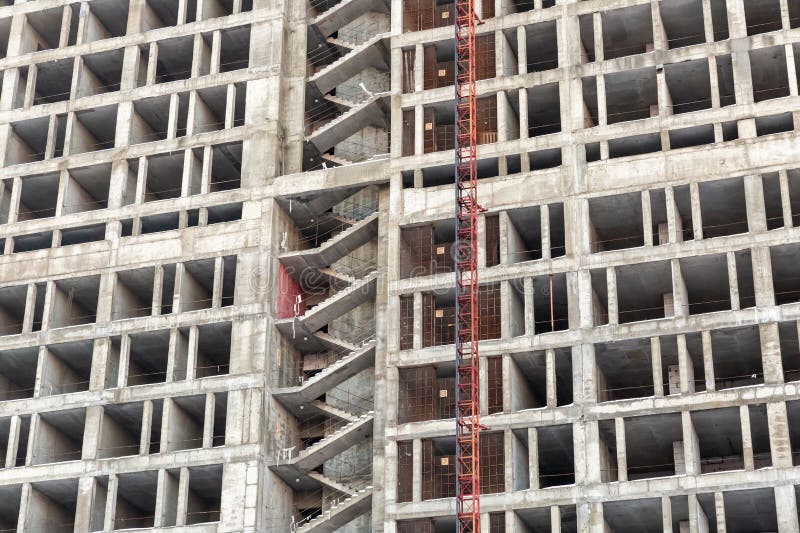 The Base Construction of the High Voltage Tower Have Bolts and Nuts ...