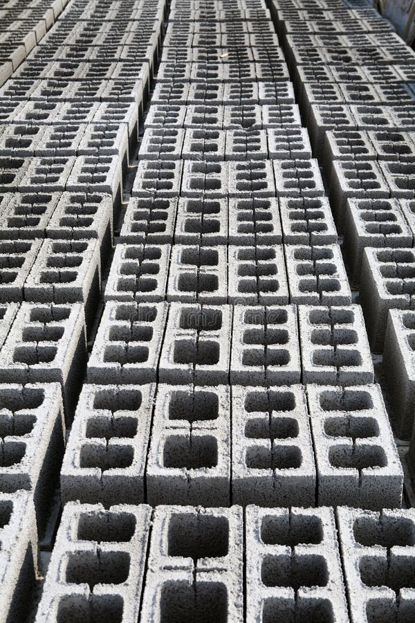 Concrete Bricks stock image. Image of cement, texture - 1643703