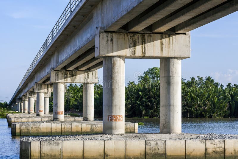 Cement bridge stock image. Image of building, exterior - 33544171
