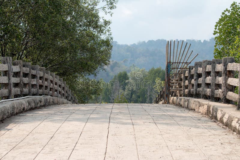 Cement bridge stock image. Image of pathway, pastoral - 72118921