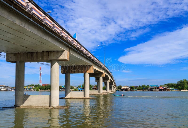 Cement bridges stock photo. Image of city, cornerstone - 44586278