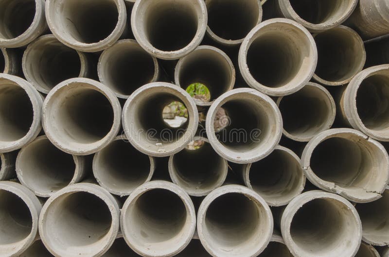 Cement circle stock image. Image of ducts, housing, curve - 51525185