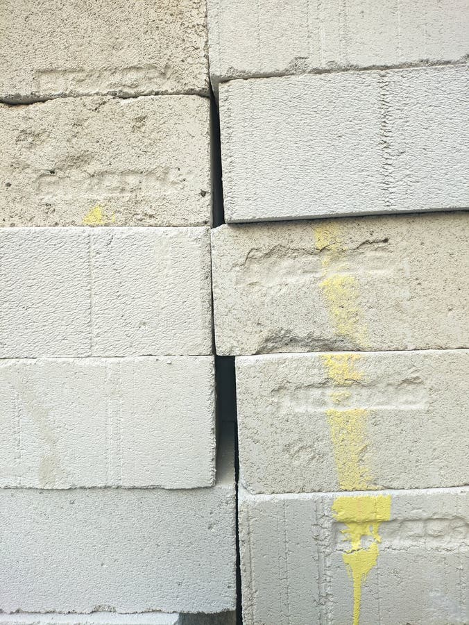 Cement Concrete Block Texture Stock Image - Image of brickwork, block ...