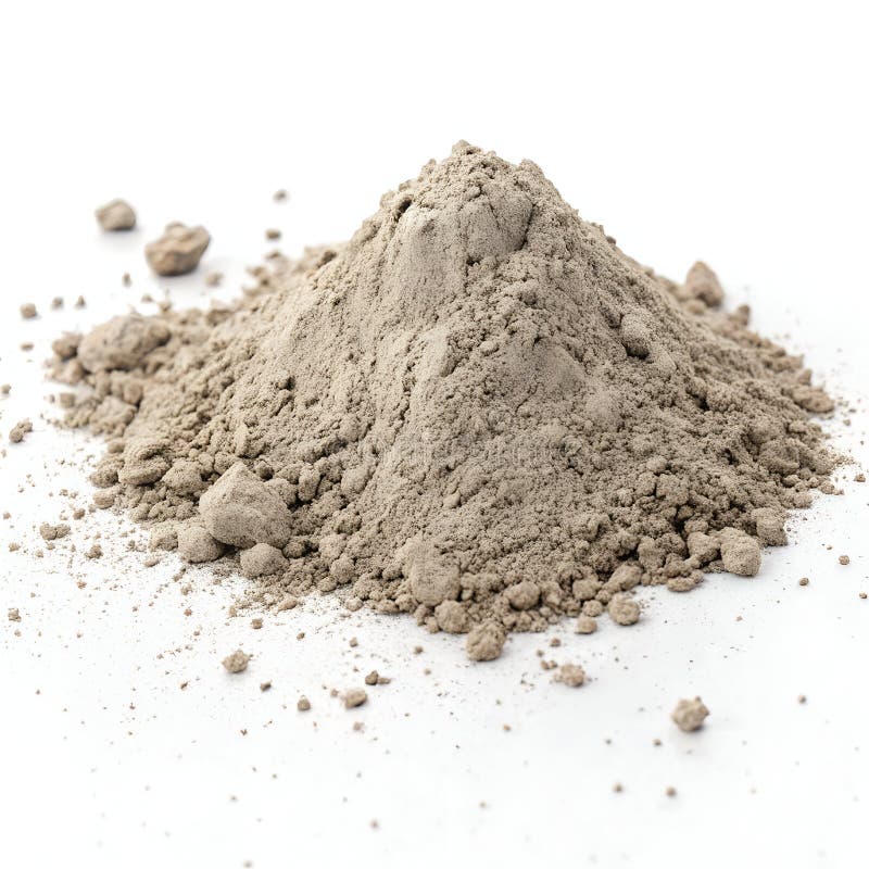 Cement Dust Pile stock illustration. Illustration of infrastructure ...